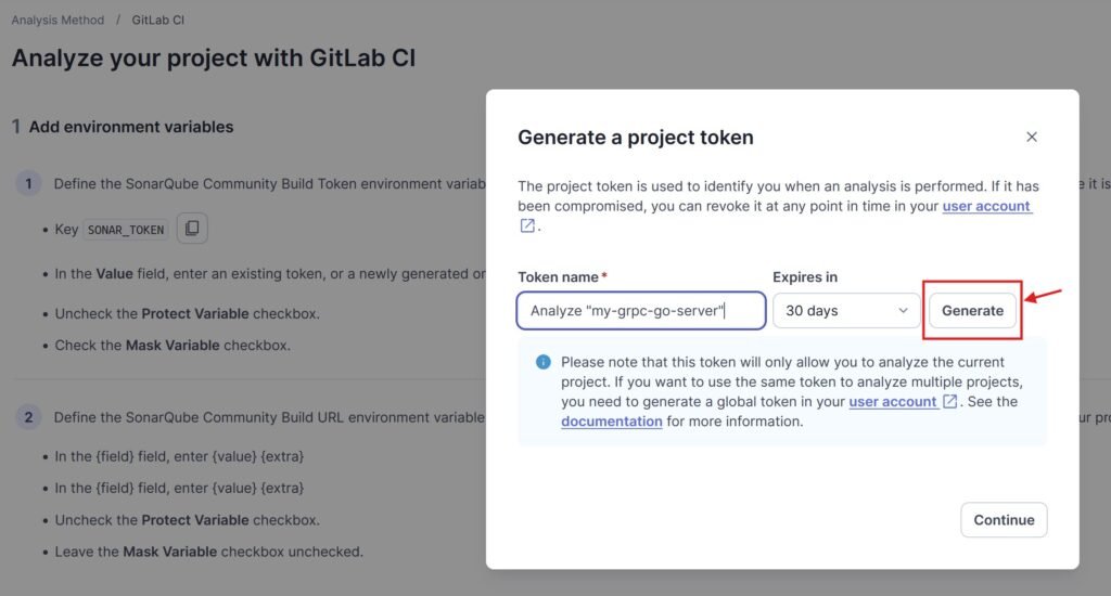 Integrate SonarQube with GitLab CI/CD for Merge Requests – Turn DevOps Easier