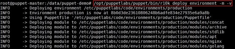 Efficient Puppet Code Deployment using r10k – Turn DevOps Easier