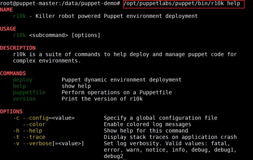 Efficient Puppet Code Deployment using r10k – Turn DevOps Easier